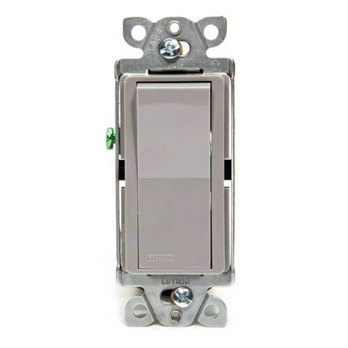 CA-1PSH-GR - Lutron (OLD) CA-1PSH-GR - Claro Single Pole General ...