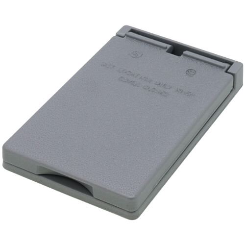 CA26GV - Pass & Seymour CA26GV - 1-Gang Vertical Weatherproof Cover (Gray)