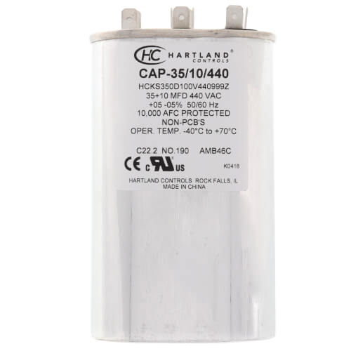 CAP-35/10/440 - Hartland Controls CAP-35/10/440 - 35/10 MFD Oval Dual ...