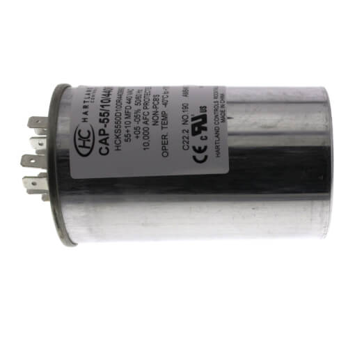 CAP-55/10/440R - Hartland Controls CAP-55/10/440R - 55/10 MFD Round ...