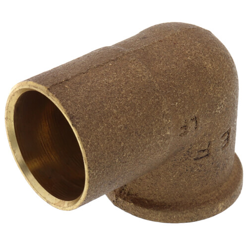 CCFL3412-NL - Everflow CCFL3412-NL - 3/4" X 1/2" C x F Cast Brass 90 ...