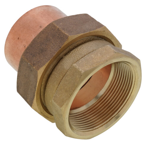 CCFU0002-NL - Everflow CCFU0002-NL - 2" C x F Copper Union (Lead Free)