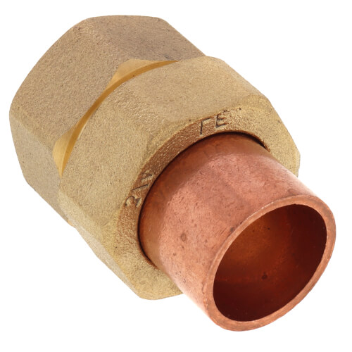 CCFU0034-NL - Everflow CCFU0034-NL - 3/4" C x F Copper Union (Lead Free)