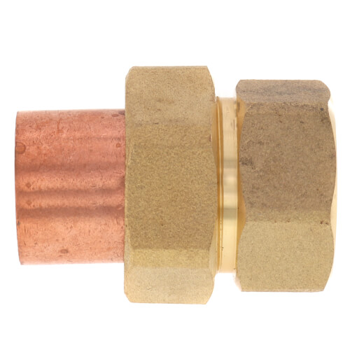 CCFU0034-NL - Everflow CCFU0034-NL - 3/4" C x F Copper Union (Lead Free)