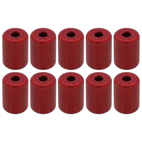 CD2290R/10 - C&D Valve CD2290R/10 - 1/4" Red Anodized Flare Locking Cap ...