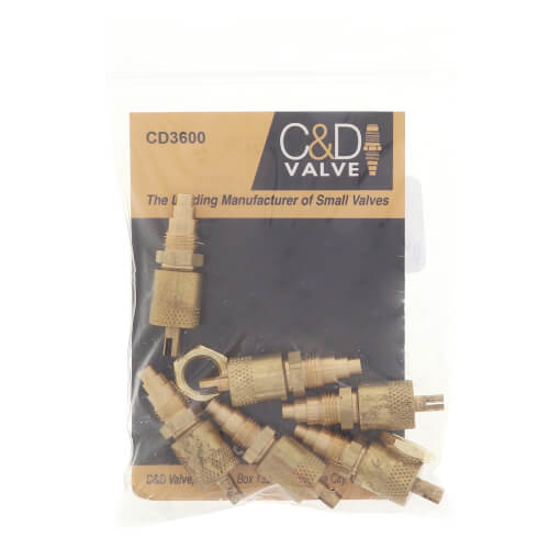 CD3600/6 - C&D Valve CD3600/6 - 1/4" M. Flare Universal Line Service ...