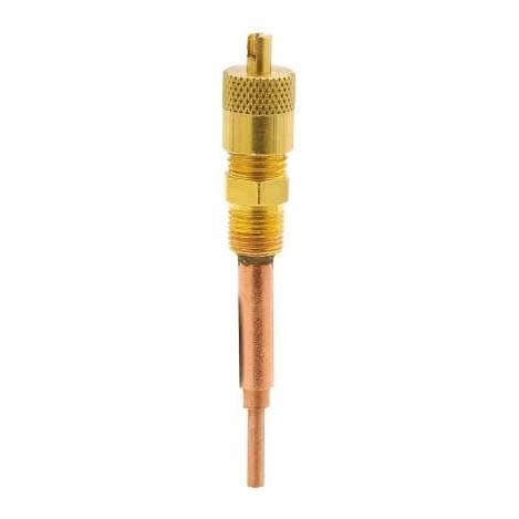 CD3602 - C&D Valve CD3602 - 1/4" M. Flare Access Fitting w/ 1/4" Copper ...