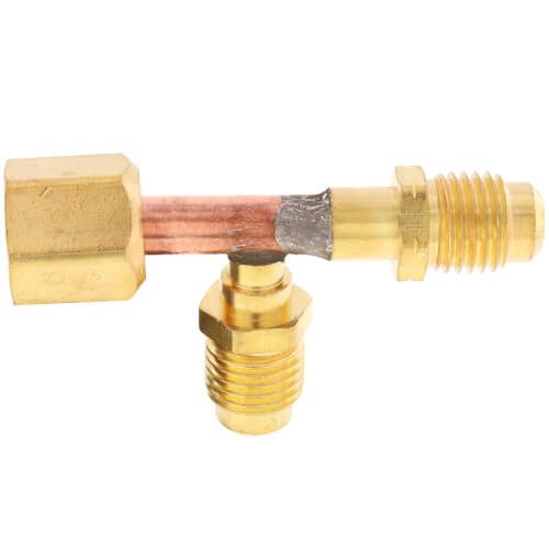 CD9601/2 - C&D Valve CD9601/2 - 1/4" F. Flare w/ Depressor Tip x 1/4" M ...