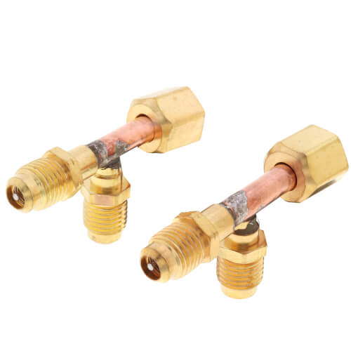 CD9601/2 - C&D Valve CD9601/2 - 1/4" F. Flare w/ Depressor Tip x 1/4" M ...