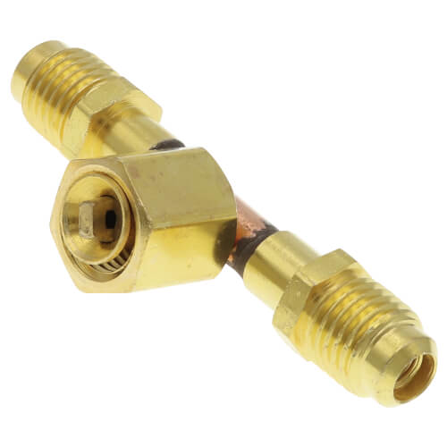 CD9602/2 - C&D Valve CD9602/2 - 1/4" M. Flare Access x 1/4" F. Flare ...