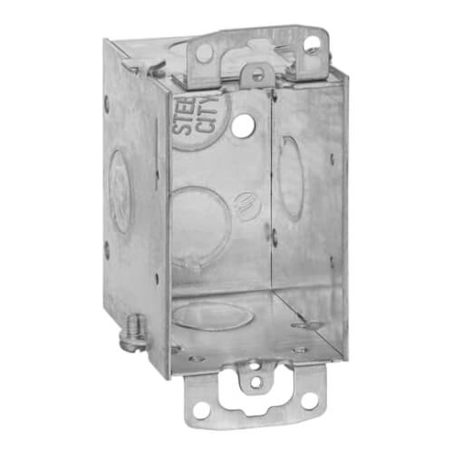 CDOW - Steel City CDOW - 2-1/2" Deep Gangable Switch Box w/ Ears Flush ...