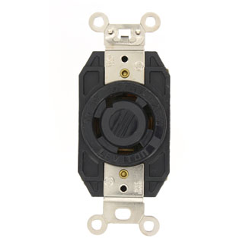 2770 - Leviton 2770 - 30A, 347/600V 3PY, NEMA L20-30R, 4P, 4W, Flush ...