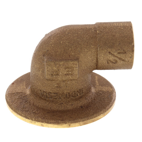 CFFE0012-NL - Everflow CFFE0012-NL - 1/2" C X F Cast Brass 90° Flanged ...