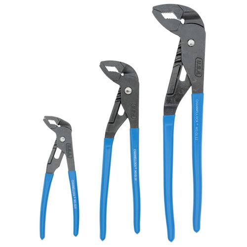 GLS-3 - Channellock GLS-3 - 3 Piece GripLock Pliers Set