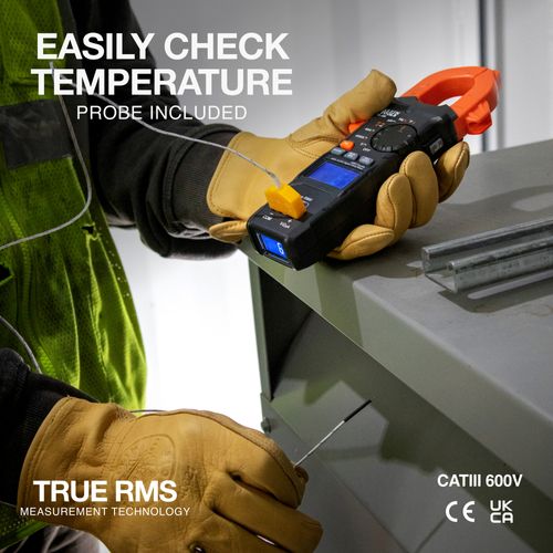 CL490 - Klein Tools CL490 - AC/DC Dual Display Auto-Ranging Digital ...