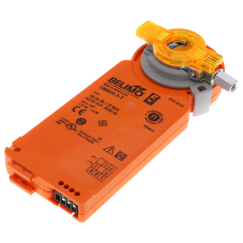 CMB24-3-T - Belimo CMB24-3-T - Non-Spring Return, On/Off/Floating Point Control Damper Actuator ...