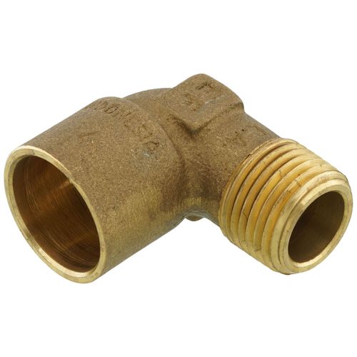 CMNL3412-NL - Everflow CMNL3412-NL - 3/4” X 1/2" C x M Cast Brass 90 ...