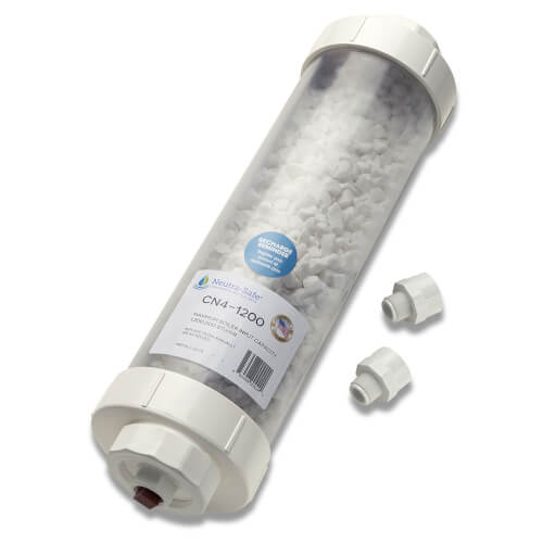 CN4-1200 - Neutra-Safe CN4-1200 - 4" Clear Tube Condensate Neutralizer ...