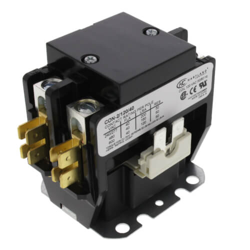 CON-2/120/40 - Hartland Controls CON-2/120/40 - 2 Pole Contactor (120V ...