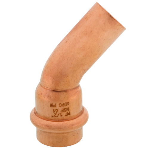 CP45SE050 - Bluefin CP45SE050 - 1/2" FTG x Press Copper 45° Street Elbow