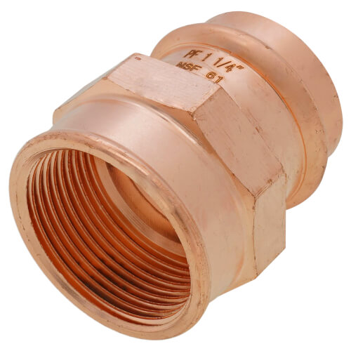 CPF125 - Bluefin CPF125 - 1-1/4" Press x Female Copper Adapter