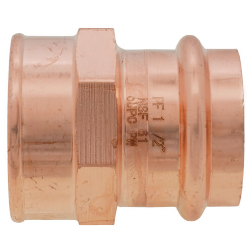 CPF150 - Bluefin CPF150 - 1-1/2" Press x Female Copper Adapter