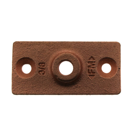 CPPL038T - Bluefin CPPL038T - 3/8" Copper Epoxy Coated Ceiling Plate