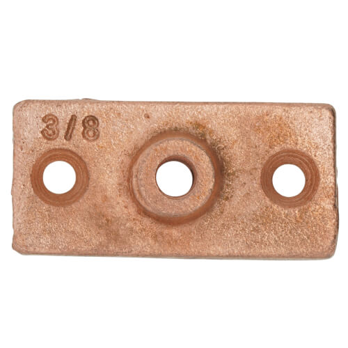 CPPL038T - Bluefin CPPL038T - 3/8" Copper Epoxy Coated Ceiling Plate