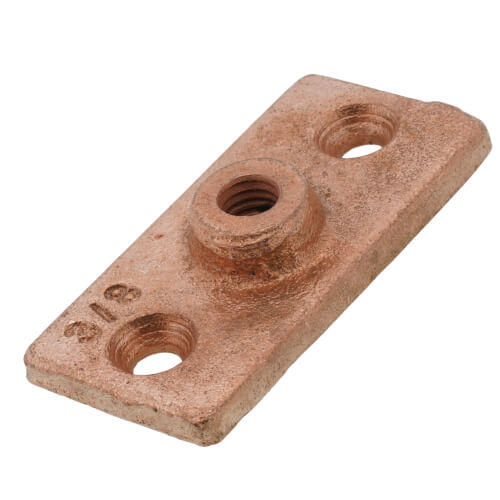 CPPL038T - Bluefin CPPL038T - 3/8" Copper Epoxy Coated Ceiling Plate