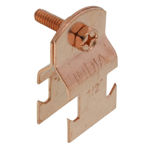 CPSC050T - Bluefin CPSC050T - 1/2" Copper Plated Multi-Strut Pipe Clamp