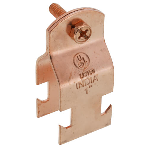 CPSC100T - Bluefin CPSC100T - 1" Copper Plated Multi-Strut Pipe Clamp