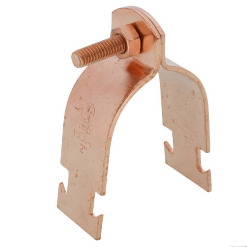 CPSC200T - Bluefin CPSC200T - 2" Copper Plated Multi-Strut Pipe Clamp