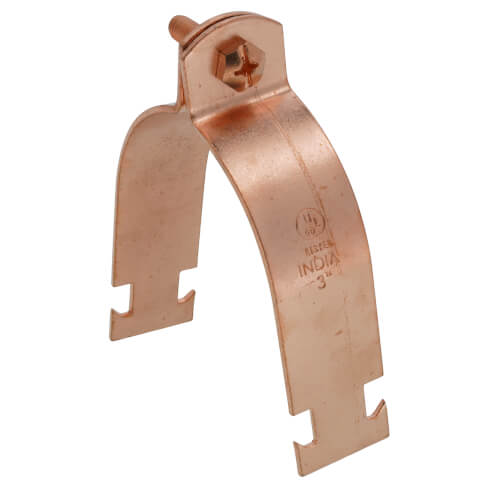 CPSC300T - Bluefin CPSC300T - 3" Copper Plated Multi-Strut Pipe Clamp