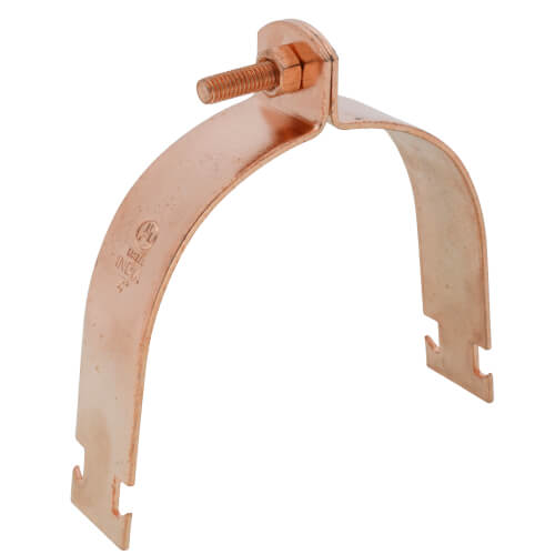 CPSC400T - Bluefin CPSC400T - 4" Copper Plated Multi-Strut Pipe Clamp