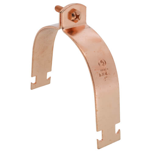 CPSC400T - Bluefin CPSC400T - 4" Copper Plated Multi-Strut Pipe Clamp