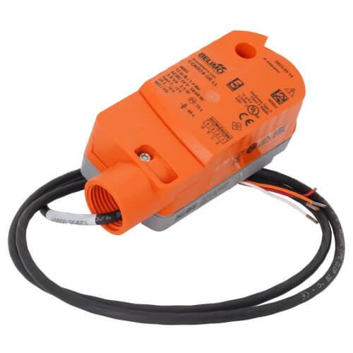 CQKB24-SR-LL - Belimo CQKB24-SR-LL - 1/2" ZoneTight, 2-Way Chrome Plated Brass, N/O, Electronic ...