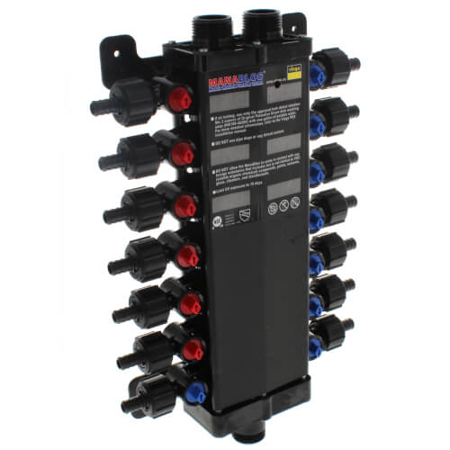 CRIS-50143 - Viega CRIS-50143 - 14 Port Polymer PEX Crimp MANABLOC ...