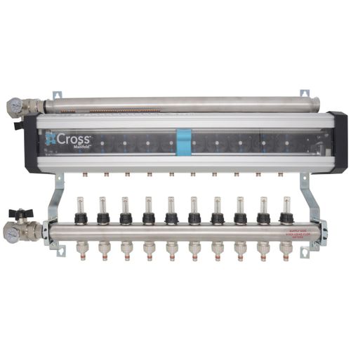 CROSS10 - Cross Manifold CROSS10 - 10 Loop Stainless Steel Manifold ...
