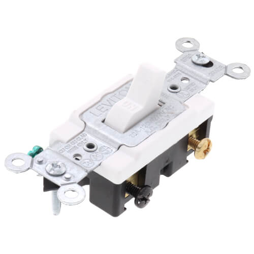 CS220-2W - Leviton CS220-2W - Double Pole Side Wired Switch, 20 Amp ...