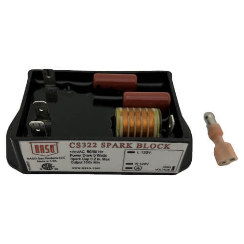 CS322L-1C - Baso Gas Products CS322L-1C - 120VAC Continuous Spark Block ...