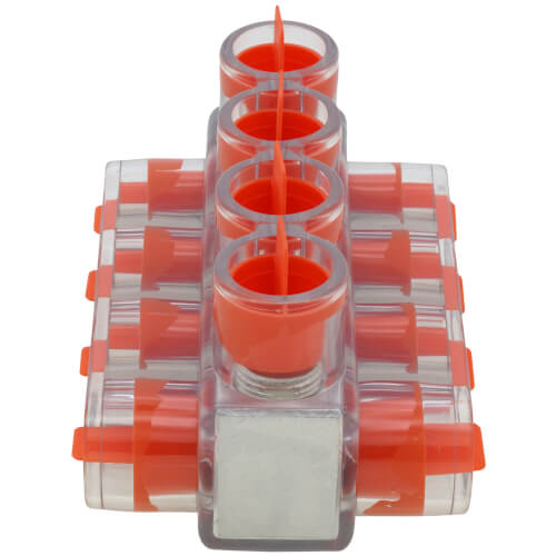 CSB-250-4 - Blackburn CSB-250-4 - Multi-Tap Encapsulated Cable Block, 2 ...