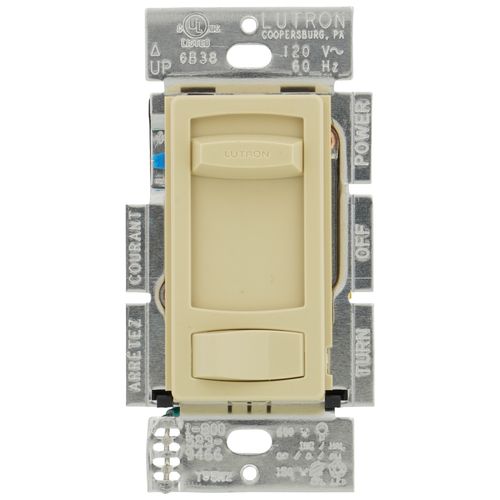 CTCL-153P-IV - Lutron CTCL-153P-IV - Skylark Contour LED+ Dimmer, 1 Pole 3-way Dimmer Switch (Ivory)