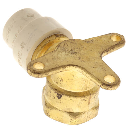 CVBRDE050 - Bluefin CVBRDE050 - 1/2" CPVC x Female Brass Drop Ear Elbow ...