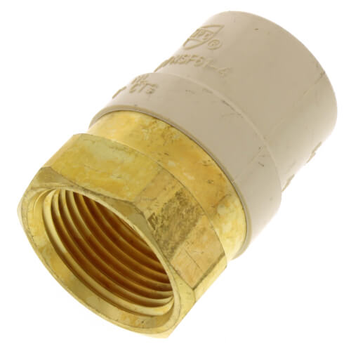CVBRF100 - Bluefin CVBRF100 - 1" CPVC x Female Brass Adapter (Lead Free)