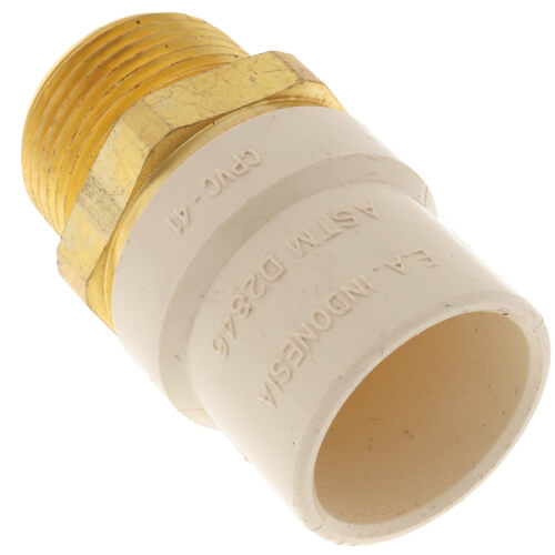 CVBRM100 - Bluefin CVBRM100 - 1" CPVC x Male Brass Adapter (Lead Free)