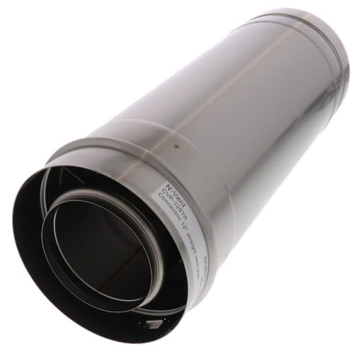CVP-12STR - Noritz CVP-12STR - Concentric 12" Straight Vent Pipe