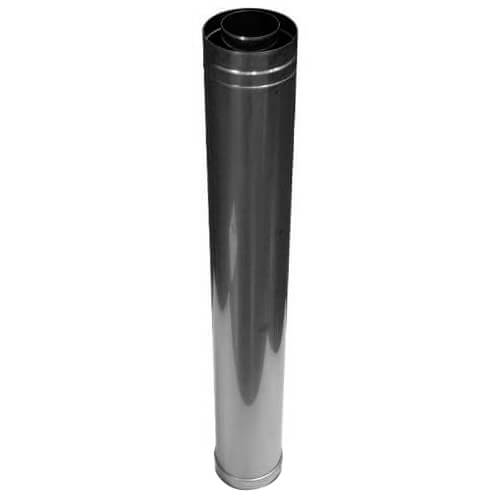 CVP-4STR - Noritz CVP-4STR - Concentric 4" Straight Vent Pipe
