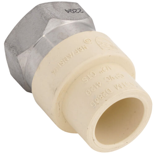 CVSLF050 - Bluefin CVSLF050 - 1/2" CPVC x Female Stainless Steel ...