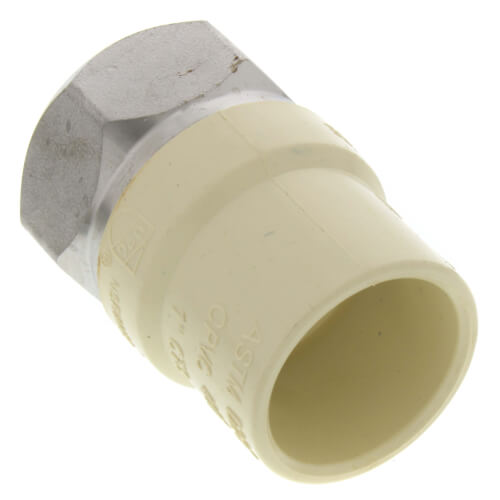 CVSLF100 - Bluefin CVSLF100 - 1" CPVC x Female Stainless Steel Adapter ...