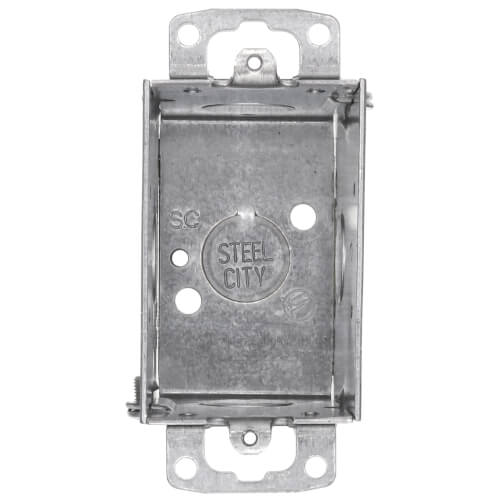 CW1/2-25 - Steel City CW1/2-25 - 2-3/4" Deep Gangable Switch Box w ...